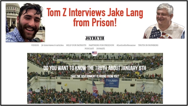 Tom Z Interviews Jan 6th Political Prisoner Jake Lang | We the People ...